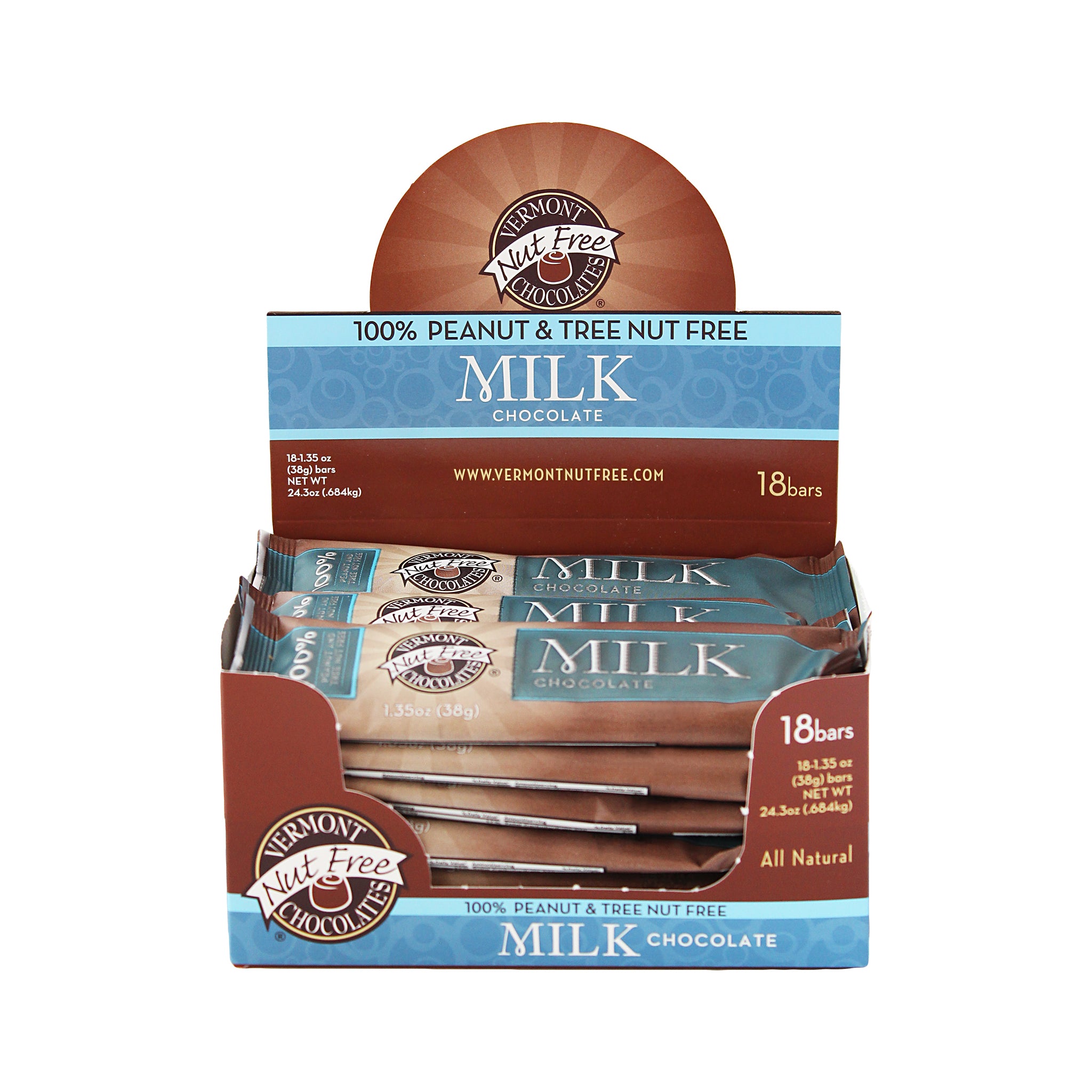 Small Chocolate Bars - Box of 18 – Vermont Nut Free Chocolates