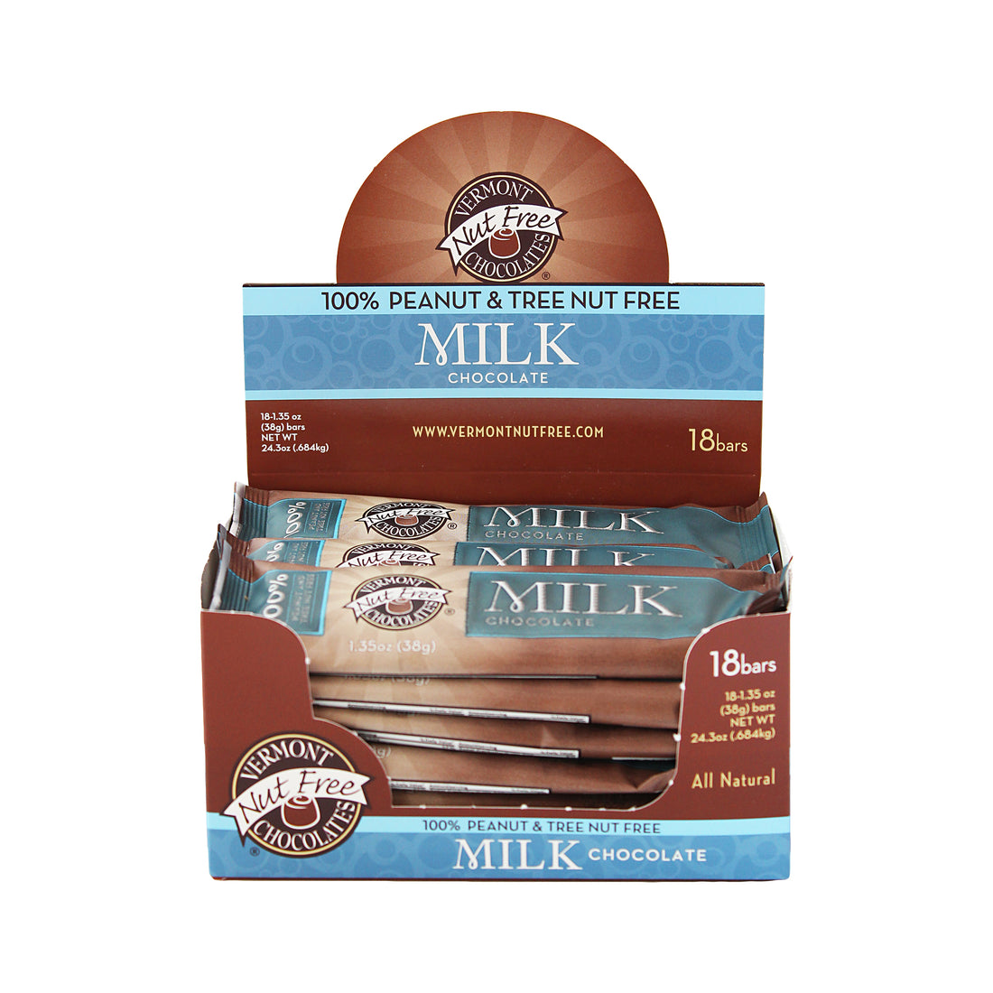 Small Chocolate Bars - Box of 18 – Vermont Nut Free Chocolates
