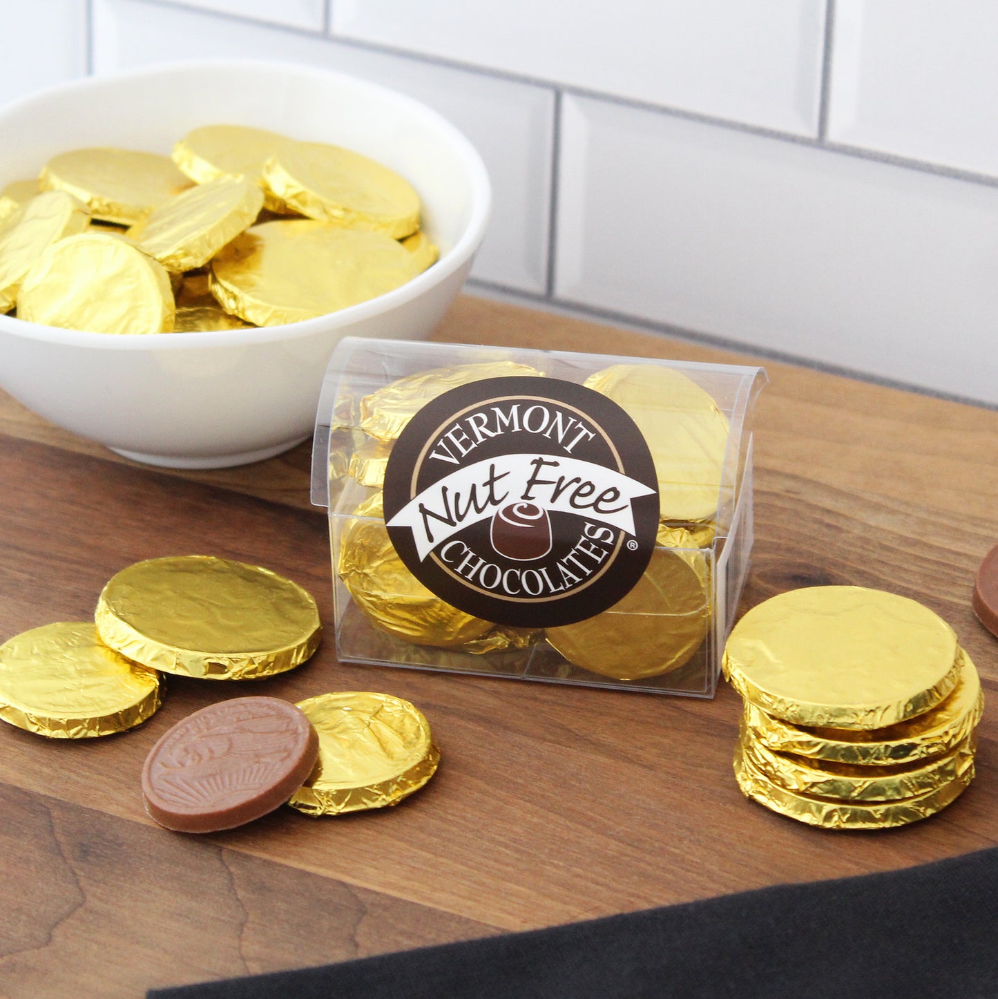 Chocolate Coins – Vermont Nut Free Chocolates