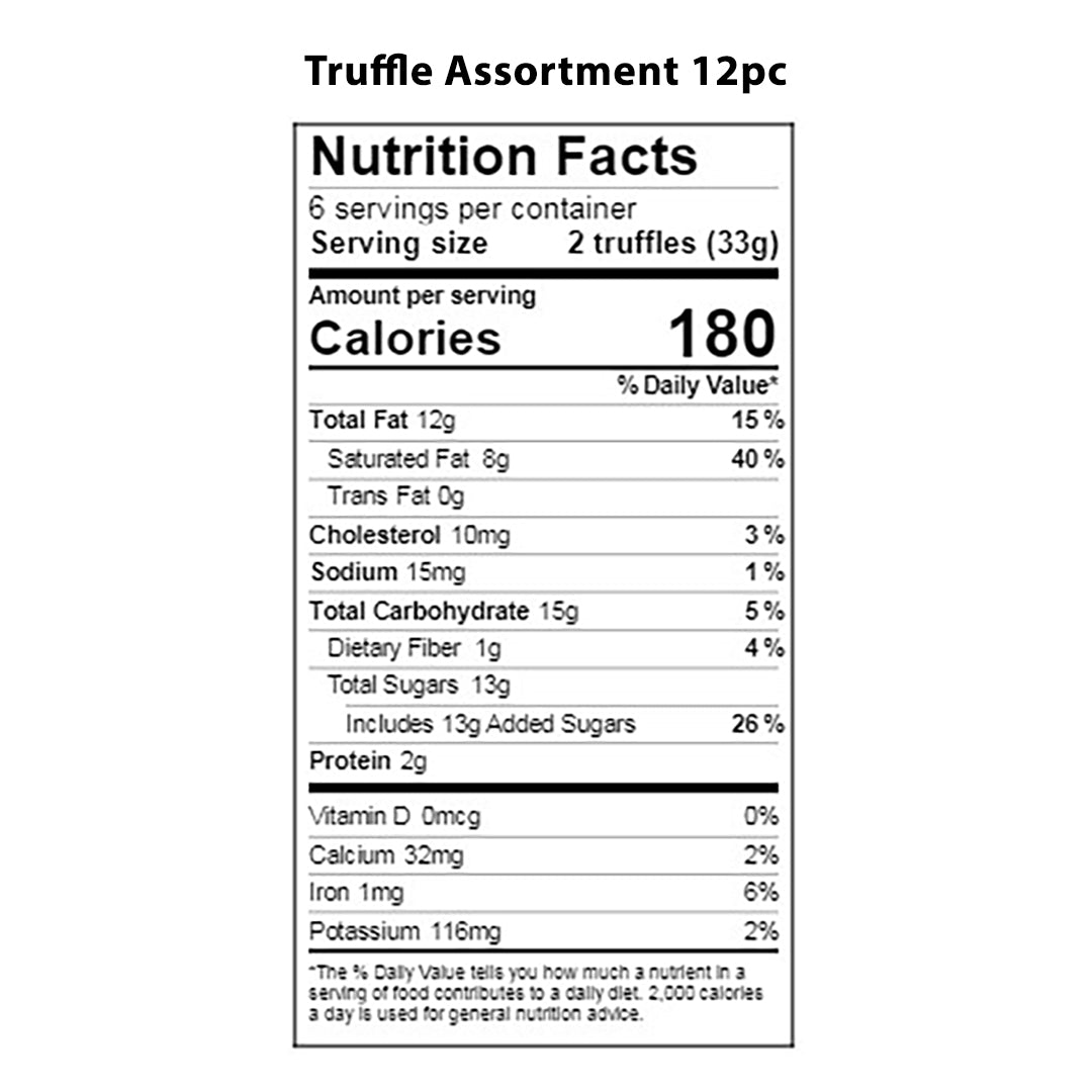 Truffle Assortment – Vermont Nut Free Chocolates