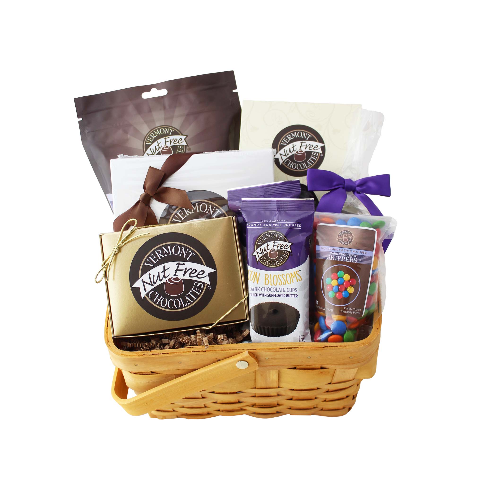 Gift Baskets – Vermont Nut Free Chocolates